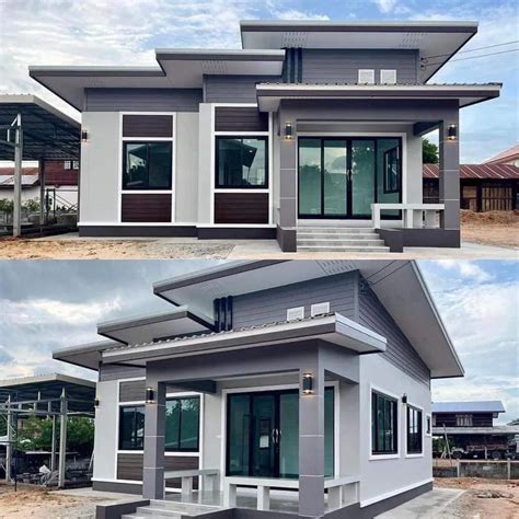 โมเดิรฺ์นชั้นเดียว แกลเลอรีที่โพสต์โดย บ้านในฝัน Lemon8