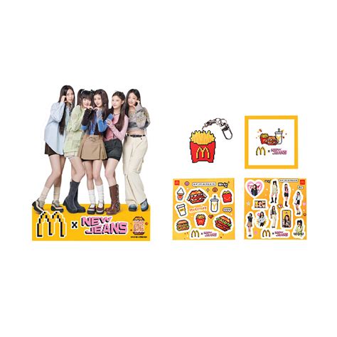 맥도날드 X 뉴진스 스페셜 기프트 세트 콜렉터스 키트 바우처 제외 Newjeans Kream