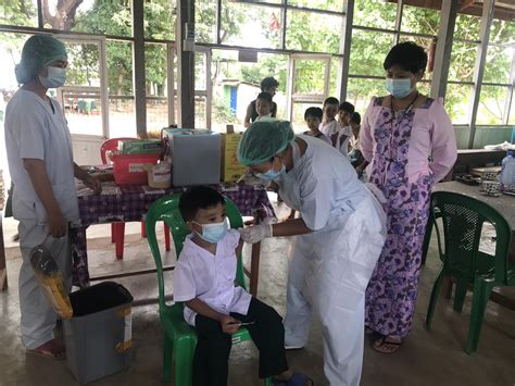 သဲကုန်းမြို့နယ်၌ အသက် ၅ နှစ်မှ ၁၂ နှစ်အောက် အရွယ်ကျောင်းသား