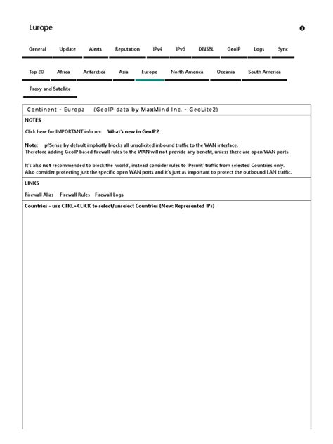 Firewall Pfblockerng Europe Pdf Firewall Computing Gateway Telecommunications