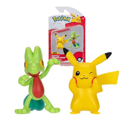 Veselý Drak Pokémon Figurka Pikachu A Treecko