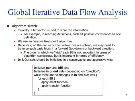 Ppt Data Flow Analysis Powerpoint Presentation Free Download Id902610