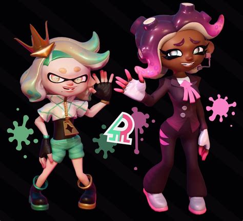 Pearl And Marina Outfits In 2025 Splatoon Pearl And Marina Splatoon