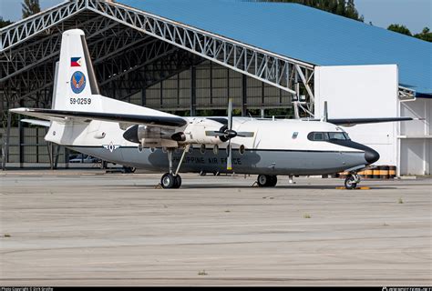 59 0259 Philippine Air Force Fokker F27 200 Friendship Photo By Dirk