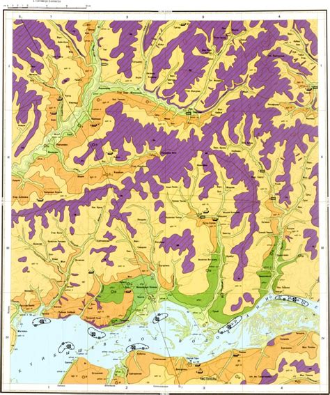 N 39 Iii Геологическая карта СССР Геологическая карта и карта полезных ископаемых четвертичных