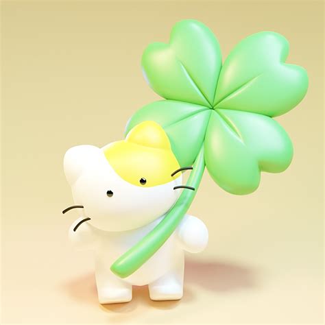 데코보코 On Twitter 행운의 고양이