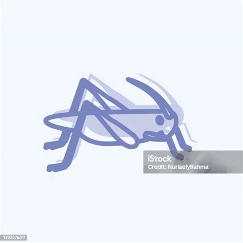 아이콘 메뚜기 감염 재해 기호에 적합합니다 두 가지 톤 스타일 편집 가능한 간단한 디자인 디자인 템플릿 벡터 간단한 기호 그림 0명에 대한 스톡 벡터 아트 및 기타 이미지