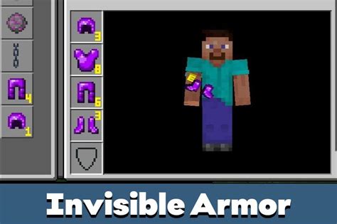 Download Invisible Armor Mod For Minecraft Pe Invisible Armor Mod For
