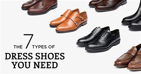 The 7 Types Of Dress Shoes You Need Black Lapel