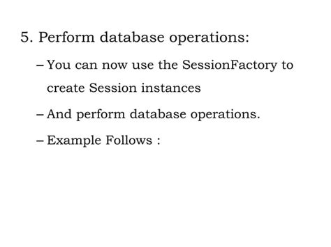 Session 3 Hibernate Configuration With Annotationspptx
