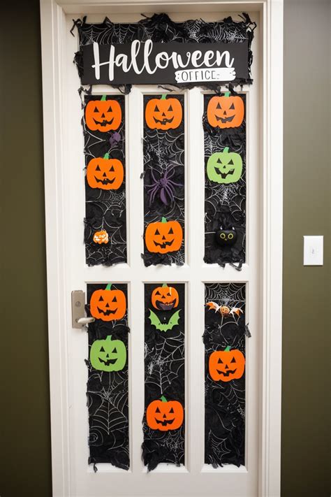 Office Door Decorating For Halloween