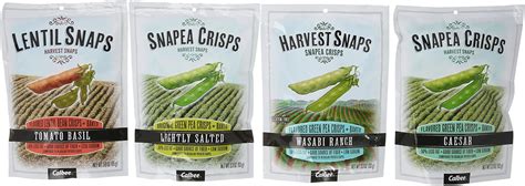 Harvest Snaps Veggie Chips Red Lentil Snack Crisps Tomato