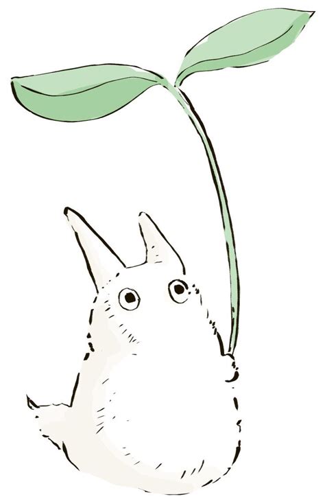 Feuille De Totoro Chibi