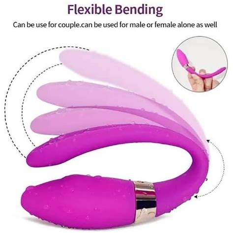 Vibromasseur Couple Pour Femme U Forme Clitoridien Telecommande Couples