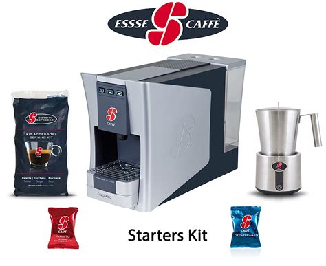 Essse Caffé S12 Espresso Coffee Capsule Machine Starters Kit