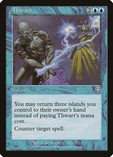Thwart Mmq 108 Magic The Gathering Card