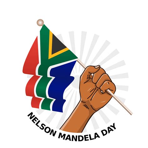 Nelson Mandela Day Vector Lllustration 5348041 Vector Art At Vecteezy