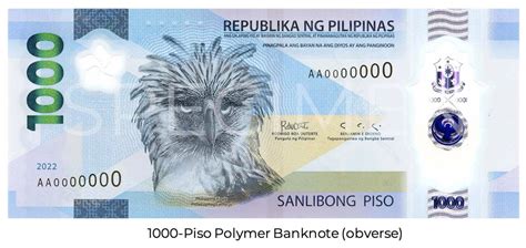 Hero Or Eagle The Philippines New 1000 Piso Banknote Münzenwoche