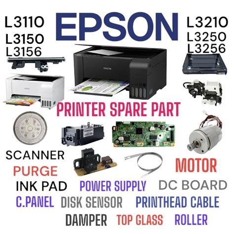 Epson L31103150315632103250 Printer Parts Shopee Malaysia