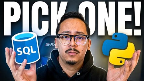 Sql Vs Python Which Should Data Analysts Master First Youtube