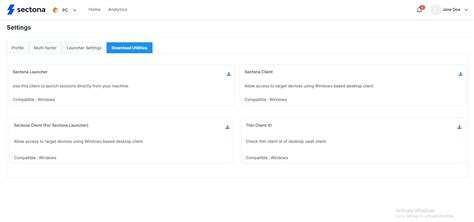 Installing Sectona Client App