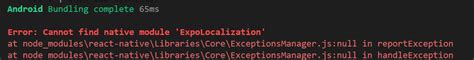 Expolocalization Crashes On Android · Issue 21122 · Expoexpo · Github