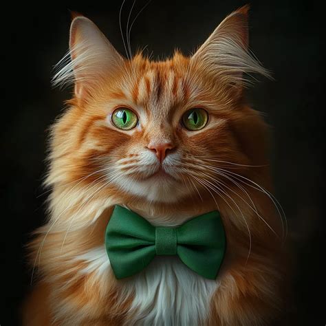 초록색 눈동자를 가진 고양이 오픈프롬프트 OpenPrompt
