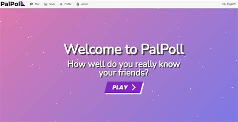 github tylerqube pal poll client daily quiz game to bring friends closer together through trivia