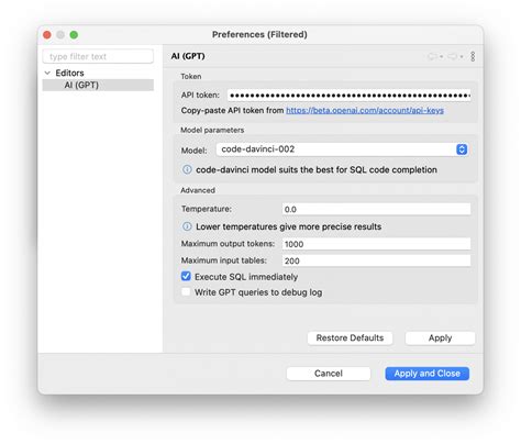 GPT Your AI Assistant In DBeaver
