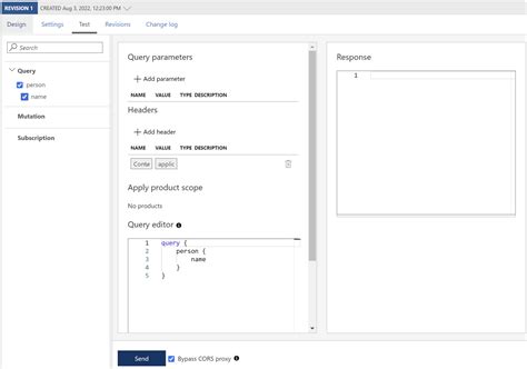 using graphql in azure api management