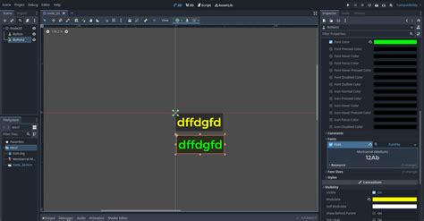 Unable To Add Unique Color To Different Buttons Node In Compatibility Mode When Custom Font Is