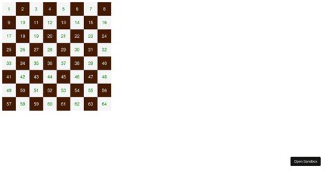 chessboard codesandbox
