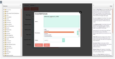 Suitecrm Fields Calculation Suitecrm Module