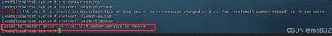 【linux Docker】关于docker启动出错的解决方法。 Docker启动失败 Csdn博客