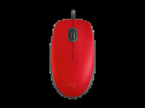 Logitech Mouse Red Samr Box