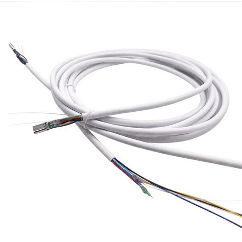 USB Type C Female Plug Plastic Optical Fiber Custom Medical Cable Assembly Suppliers Manufacturers