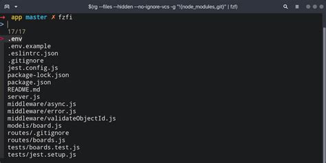 How To Use Fzf With Ripgrep To Selectively Ignore Vcs Files Dev Community