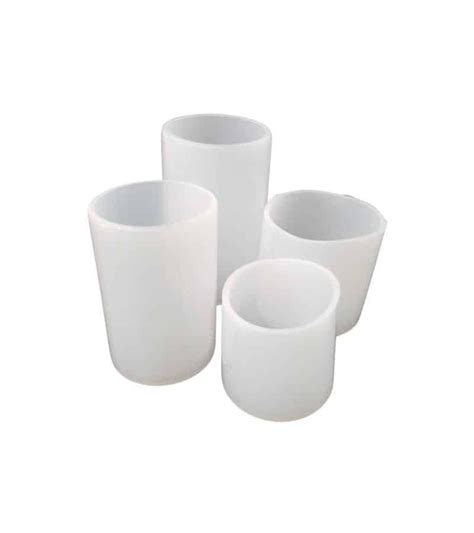 Molde De Silicona Cilíndrico Para Velas 1 Und Velas E Insumos León