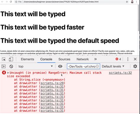 Async Typer Ui Two Ways Beginner Javascript Wes Bos