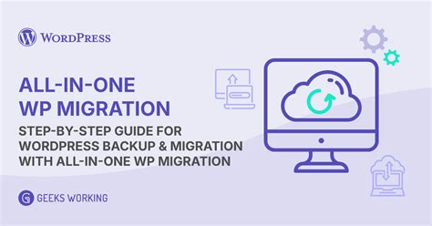 step by step guide for wordpress backup and migration with all in one