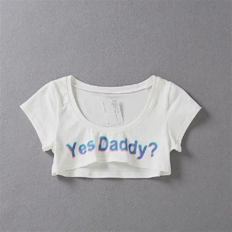 Punks Yes Daddy Sexy Cropped Camo Naughty Lady Busty Midriff The
