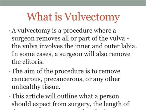 Vulvectomy PPTX
