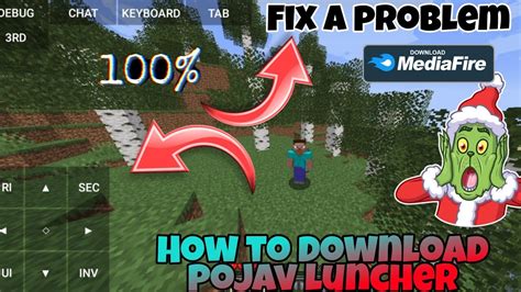 How To Download Pojav Launcher In Android Fix A Problem In Pojav Launcher Youtube