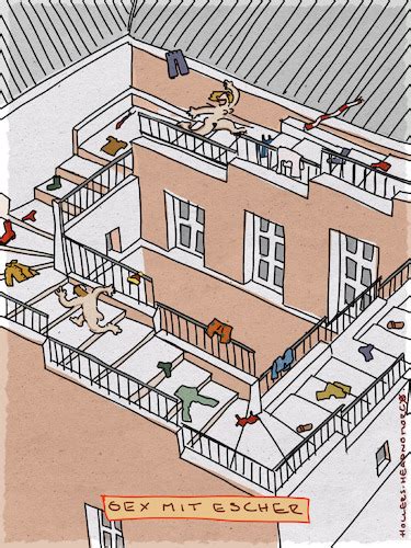 Escher Von Hollers Sport Cartoon Toonpool