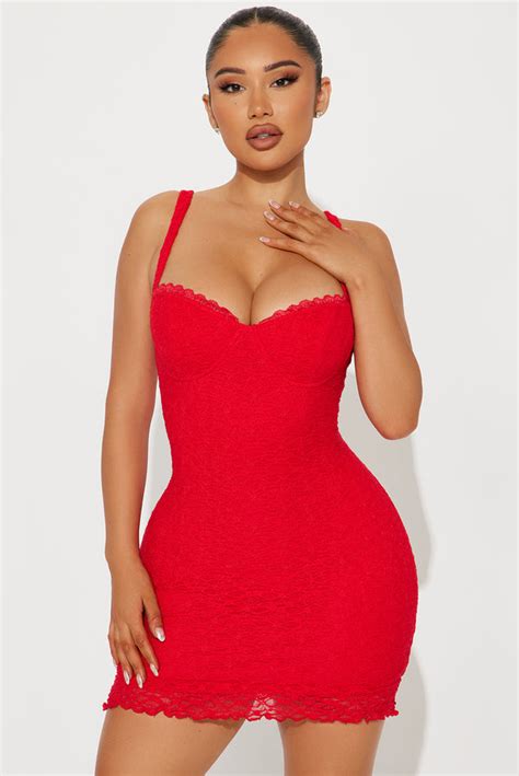 Sexy Red Dresses For Women Fashion Nova