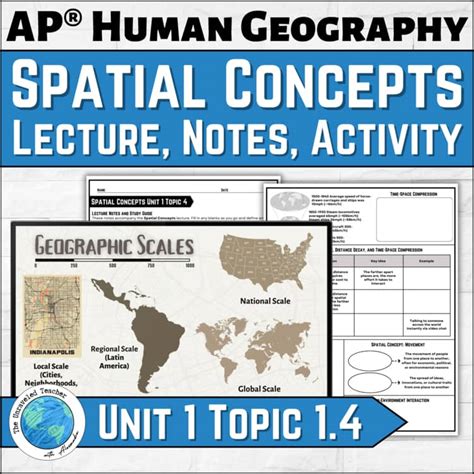 Ap® Human Geography Unit 1 Spatial Concepts Topic 14 Lecture Guided
