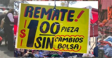 ¡desde 1 Peso Éste Es El Tianguis De Ropa De Paca Más Barato De La