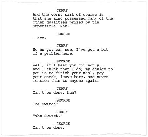 Writing A Sitcom Script Seinfeld Scripts [analysis And Free Pdf Download]