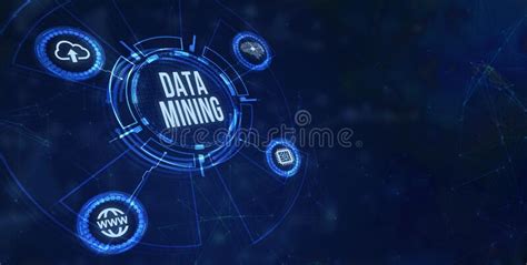 Internet Business Technology And Network Concept Data Mining Concept Stock Illustration