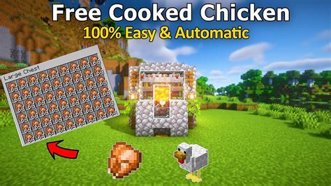 How To Make A Automatic Chicken Farm In Minecraft Survival At Andrea